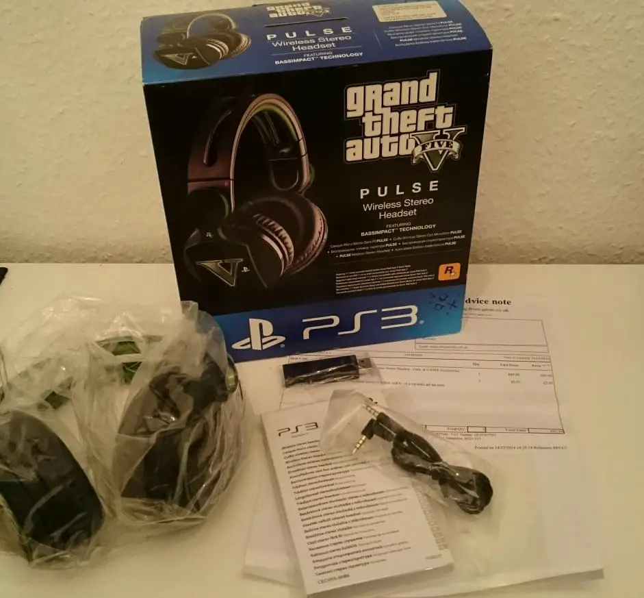 Verkaufe: Sony Pulse Grand Theft Auto V Edition GTA5 Wireless Headset